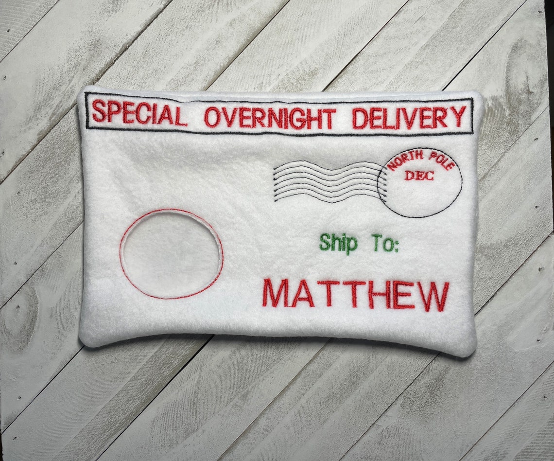 Personalized Elf Envelope Costume/elf Costume/elf Envelope/elf | Etsy