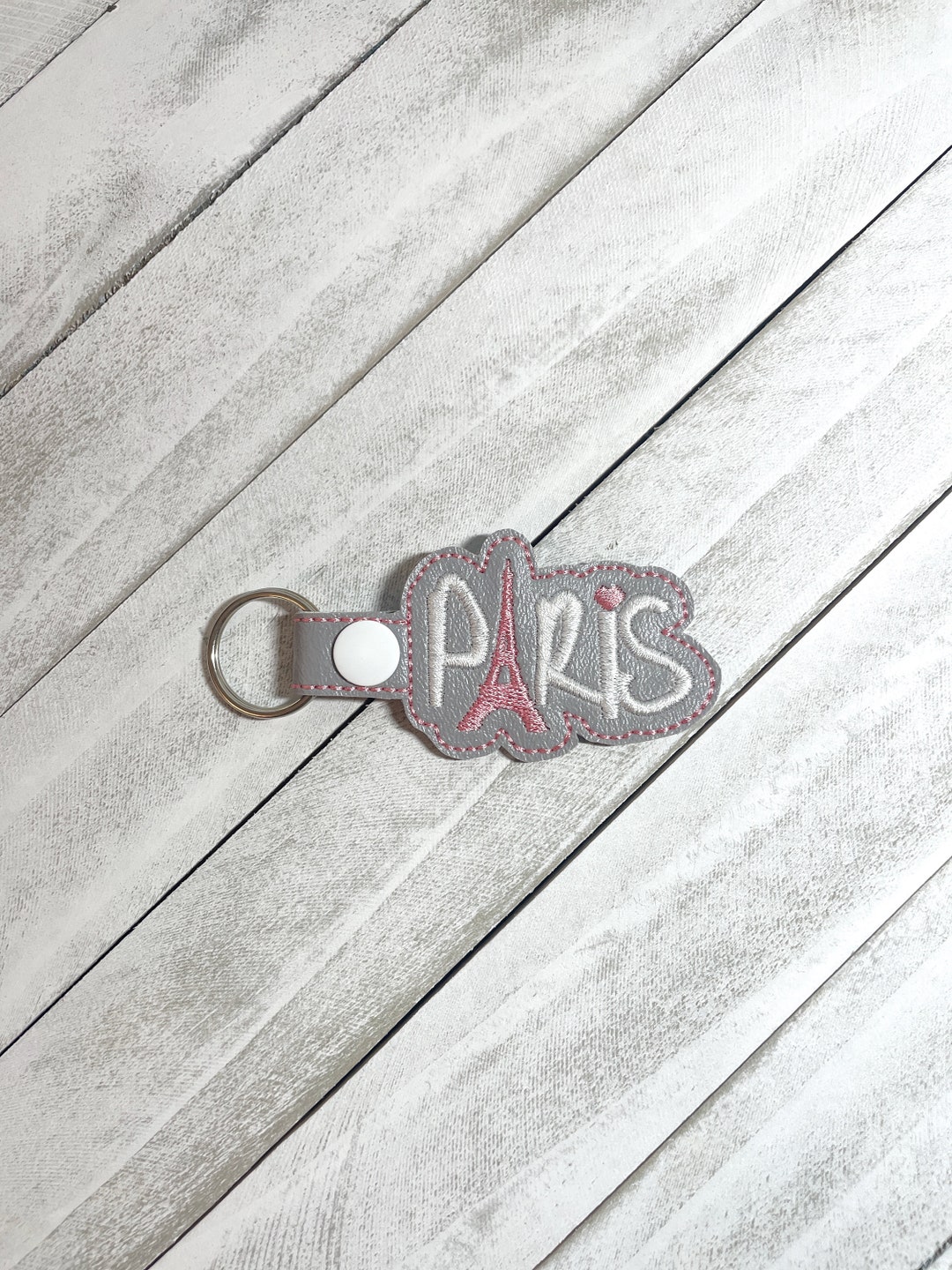Paris Keychain, Paris Key Ring, Paris Key Chain, Paris Key Fob, Tower ...