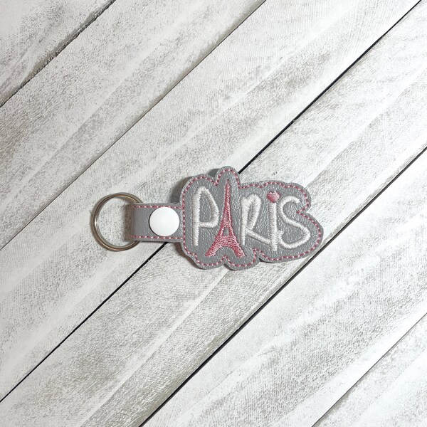 Paris Keychain - Etsy