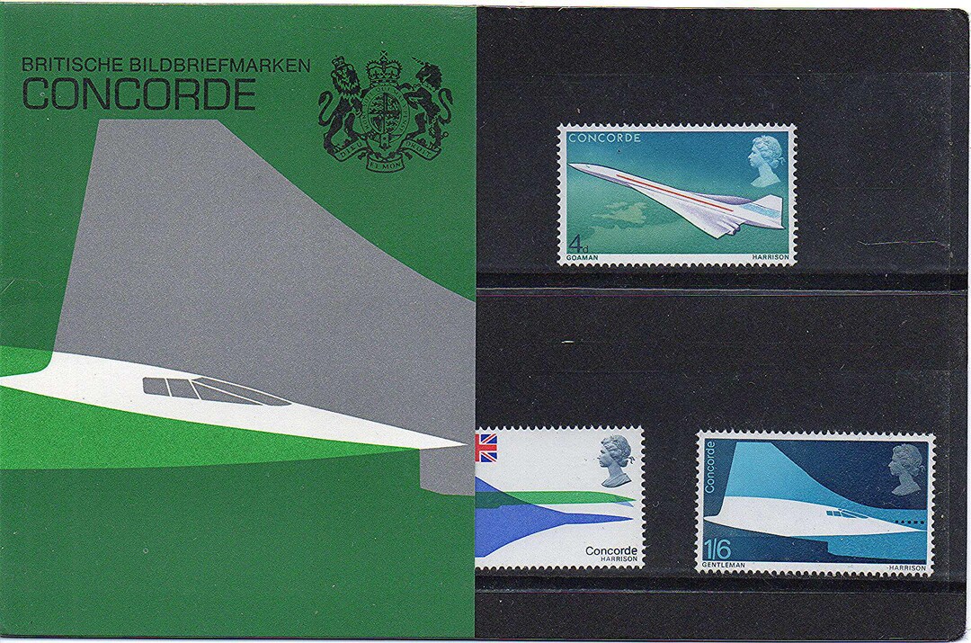 First Flight of Concorde Presentation Pack (german Text) - Etsy