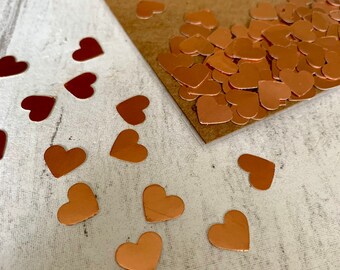 Gold Foil Heart - Etsy