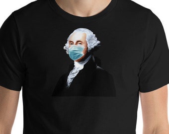 George Washington Mask - Etsy