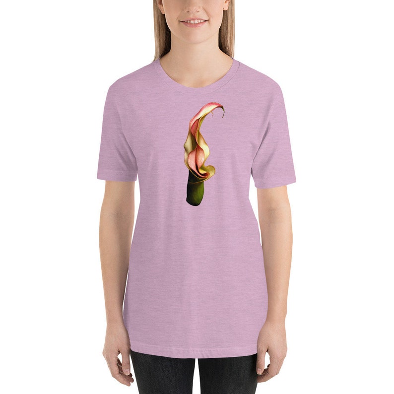Vonflora Eroflower Unisex Calla Lily T-shirt Suggestive Flower - Etsy