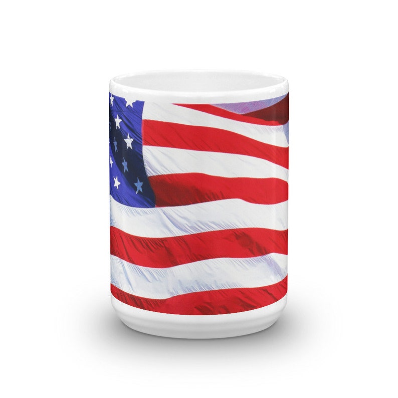 Us Flag Mug Us Flag Coffee Mug USA Flag Mug American Flag Mug - Etsy
