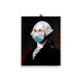 George Washington With Mask Print Poster Wall Art - Etsy