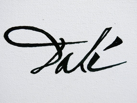 Salvador Dali Signature Authentication