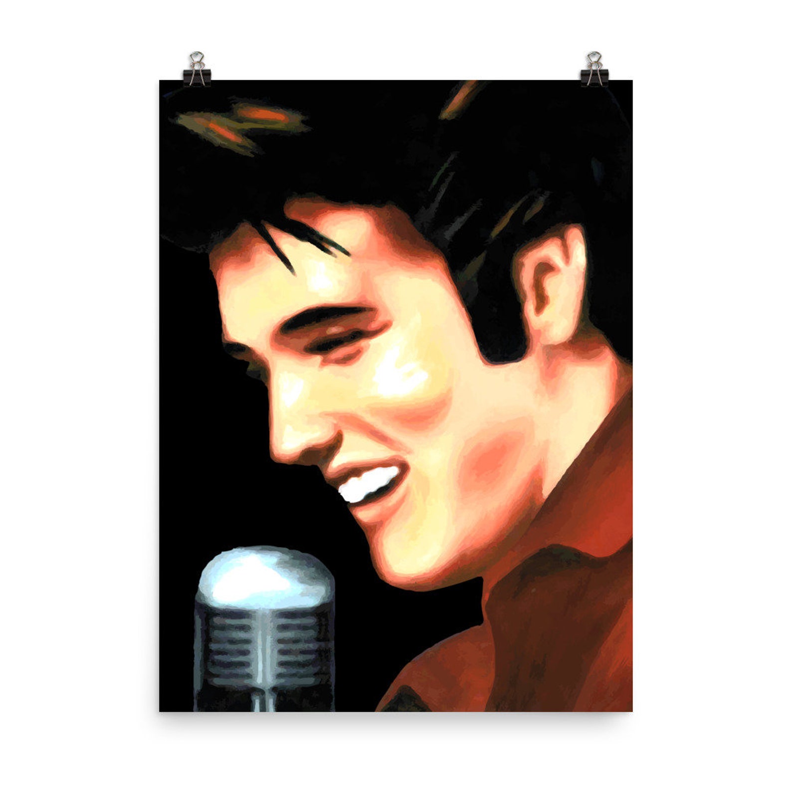 Elvis Art Print Elvis Print Elvis Picture Elvis Poster Elvis Artwork ...