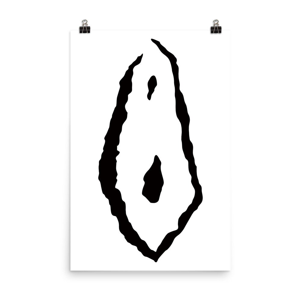 Vulva Print Vulva Wall Art Vulva Minimalist Art Labia Print Labia Wall ...