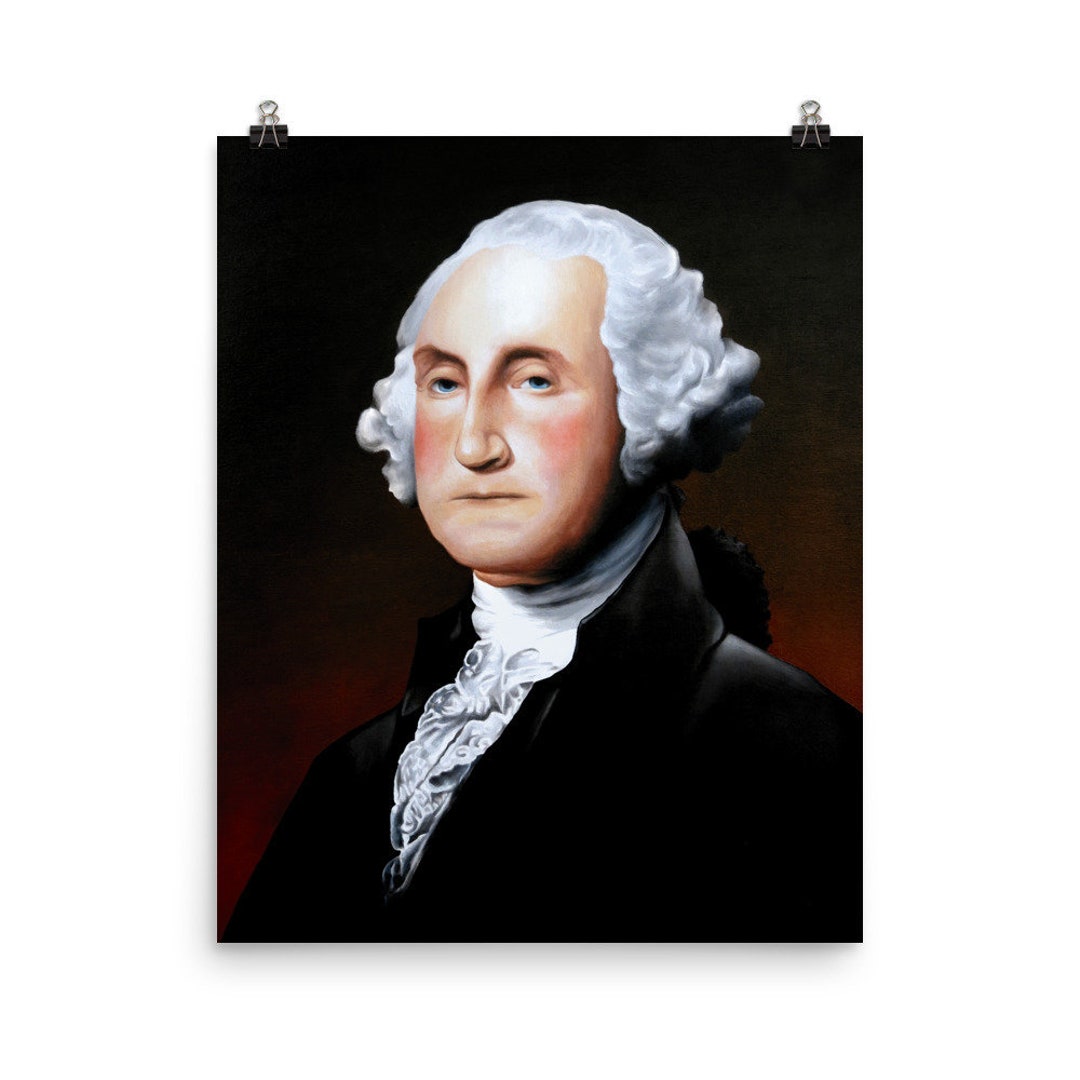 George Washington Print Poster Wall Art - Etsy