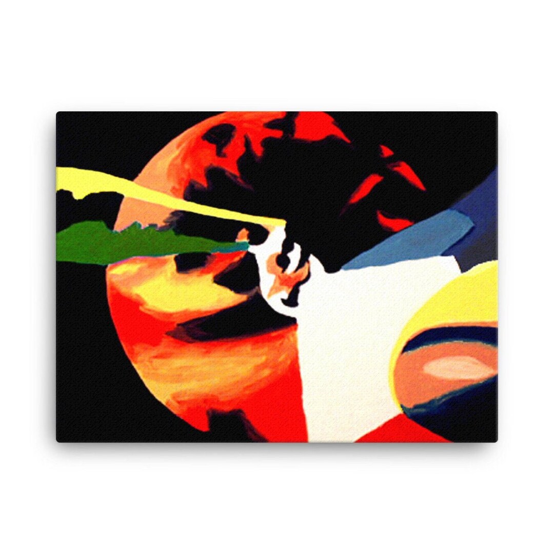 Lysergic Acid LSD Canvas Print Lsd Art Canvas Print Lsd Wall Art ...