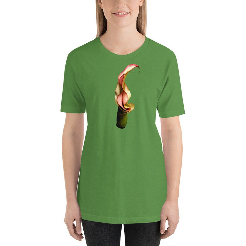 Vonflora Eroflower Unisex Calla Lily T-shirt Suggestive Flower - Etsy