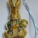 Peter Rabbit Eating a Carrot-decoration- Beatrix Potter- Felt -handmade ...