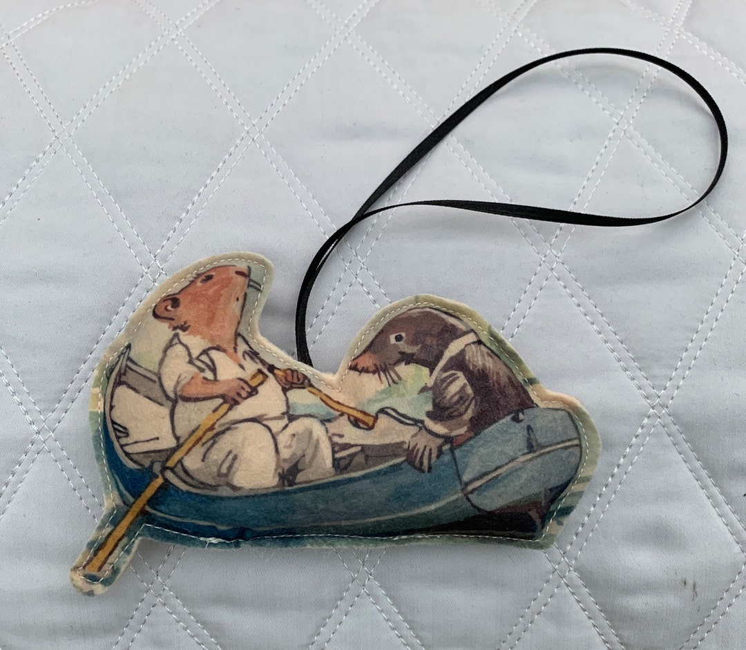 Ratty and Mole in the Blue Boat Wind in the Willows-felt handmade ...