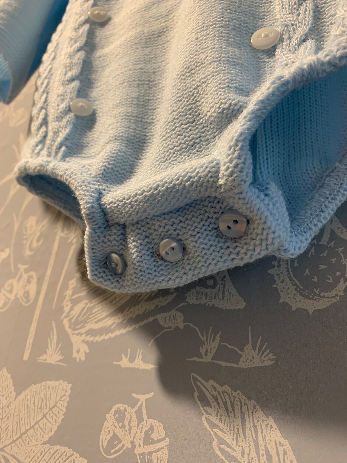 Embroidered Peter Rabbit baby Boys Knitted Romper Long - Etsy