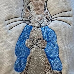 Peter Rabbit Flopsy Rabbit Ladies Fit Full Zip Sweatshirt Hoody ...