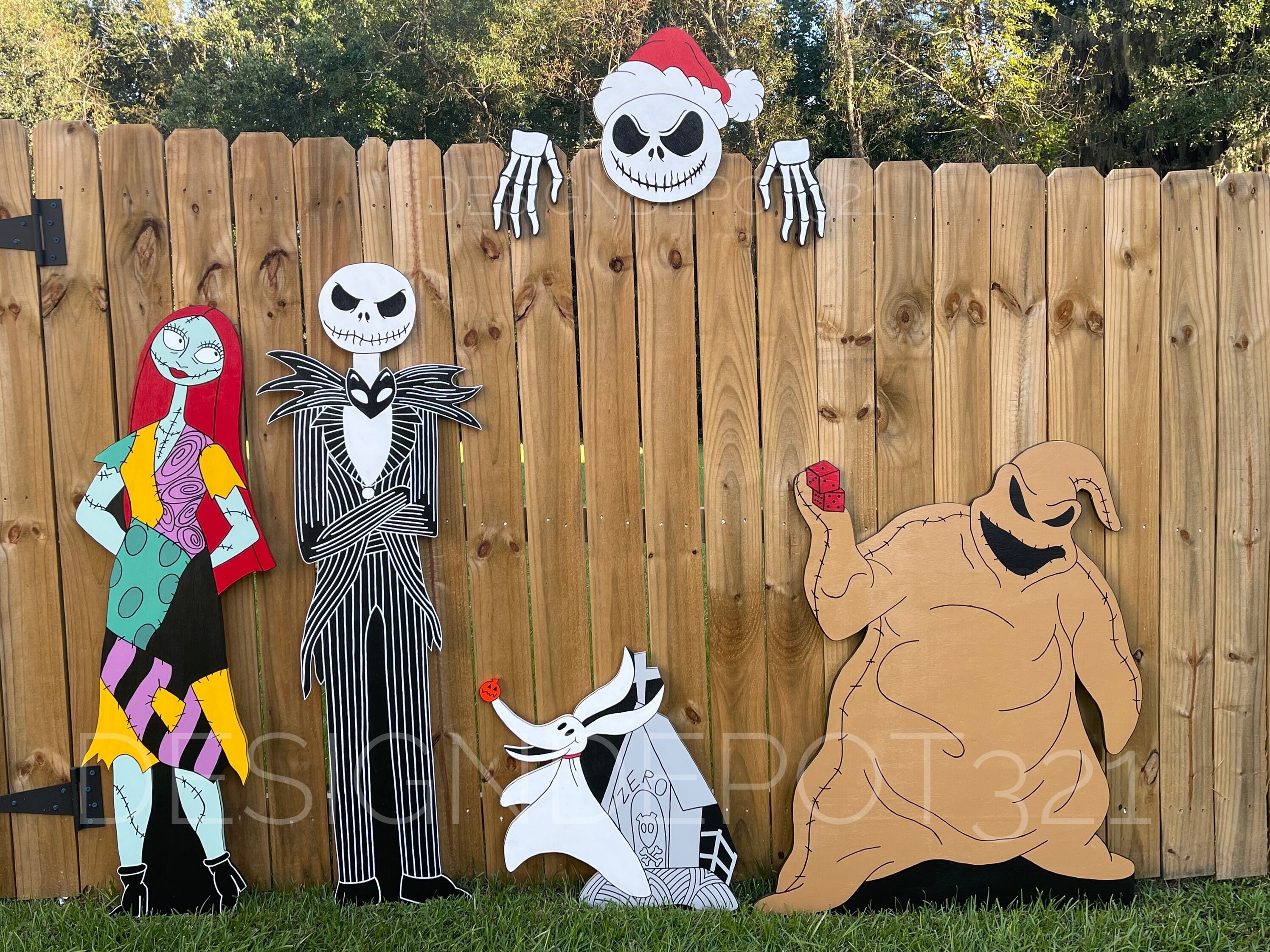 Digital Sally Nightmare PDF | INSTANT DOWNLOAD | Holiday Decor | Yard ...