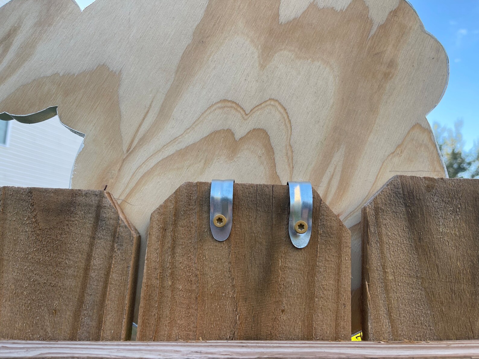 Digital Jack Peeking Over Fence PDF INSTANT DOWNLOAD Yard Art Diy ...