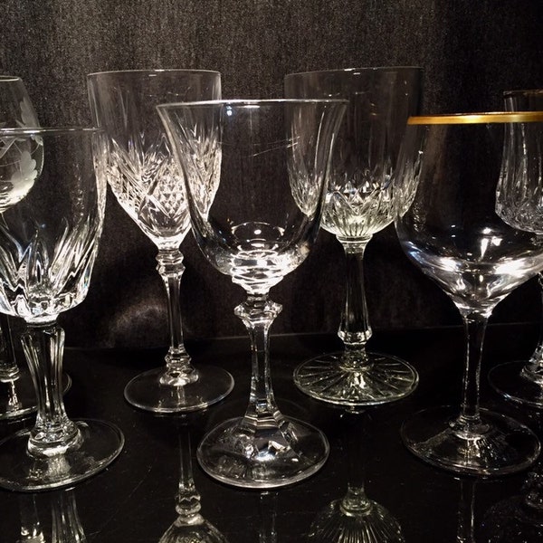 Rustic Wine Glasses - Etsy