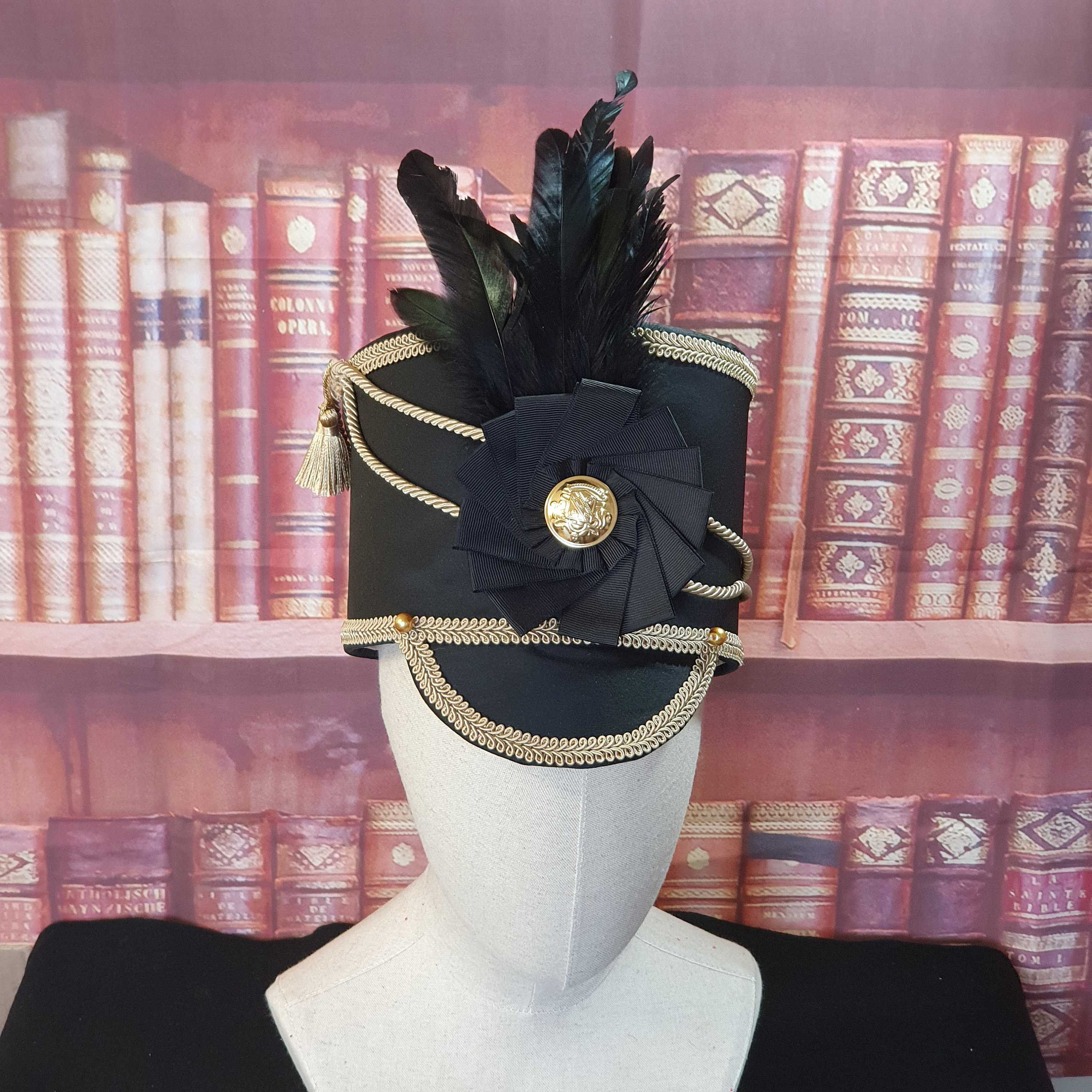 THE KITTY Regency Style Shako Hat many Colours Available | Etsy UK