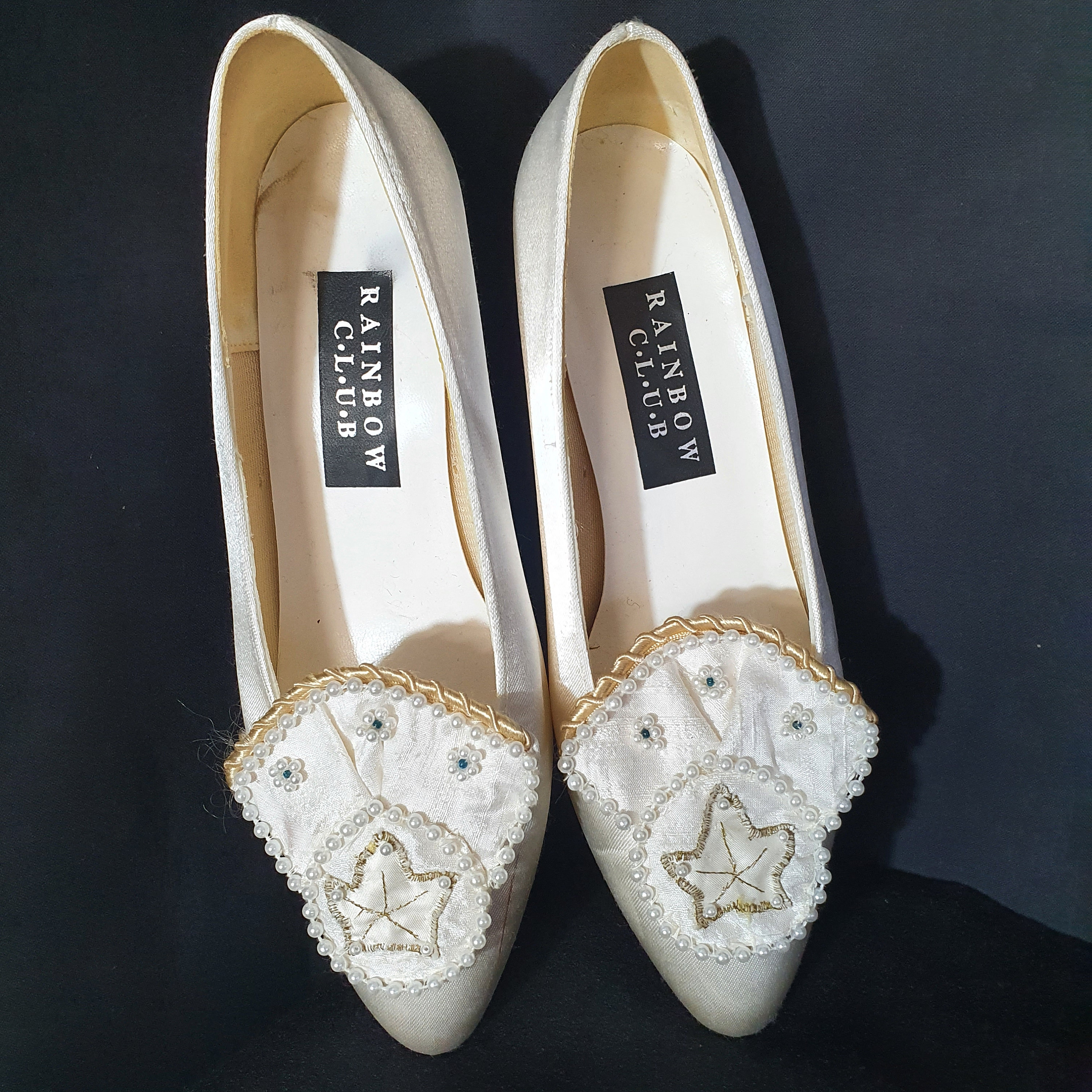 Baroque/rococo Style Shoes Vintage SIZE U.K. 4.4 EU37 US - Etsy UK