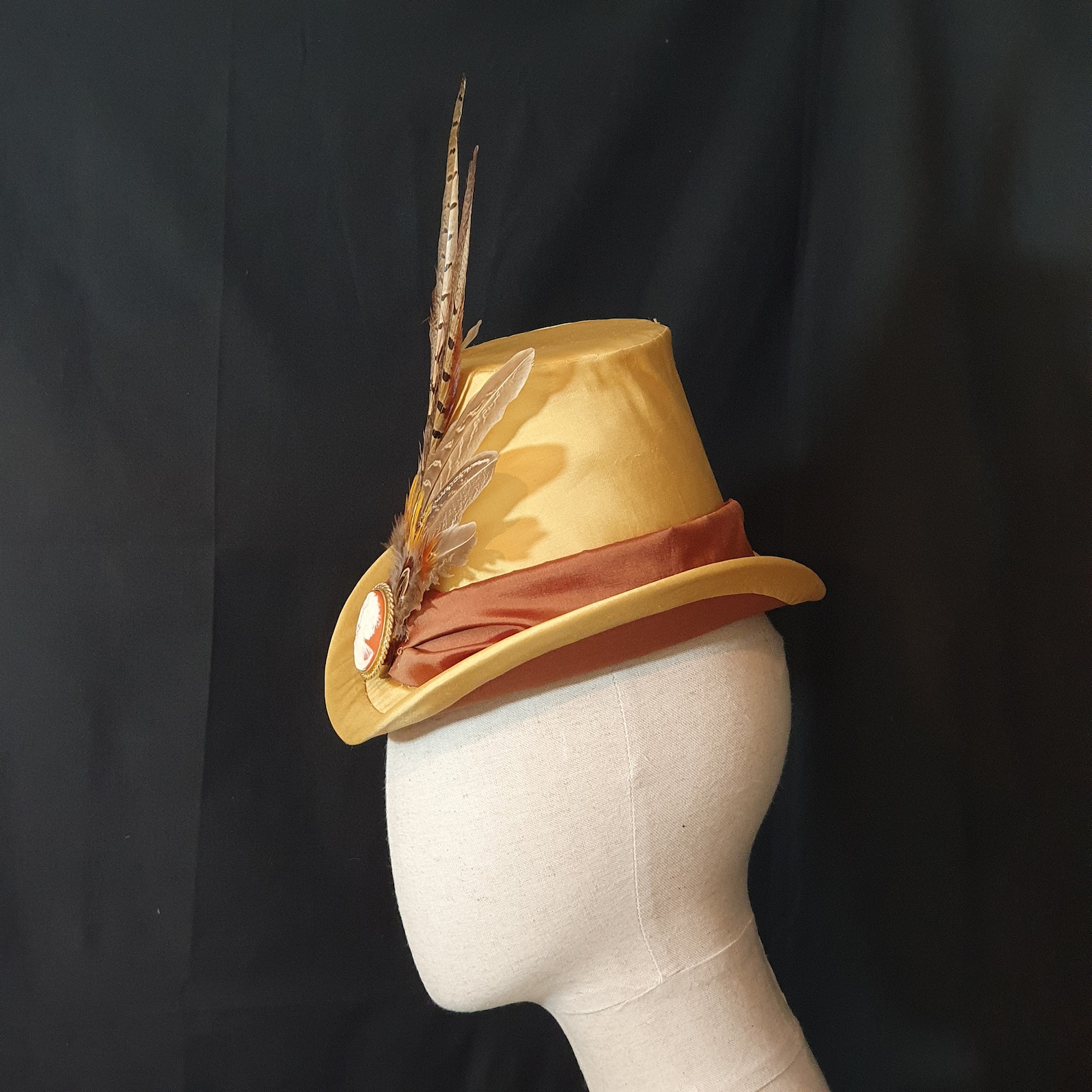 THE CLARA - Victorian Bustle Era Hat (many Colours and Trims Available ...