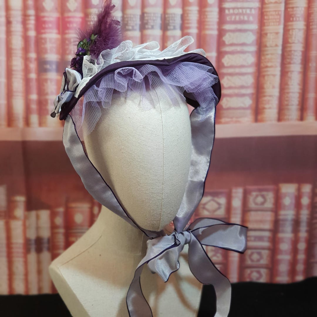 THE AMY - Fanchon Bonnet (many Colours and Trim Available) - Etsy