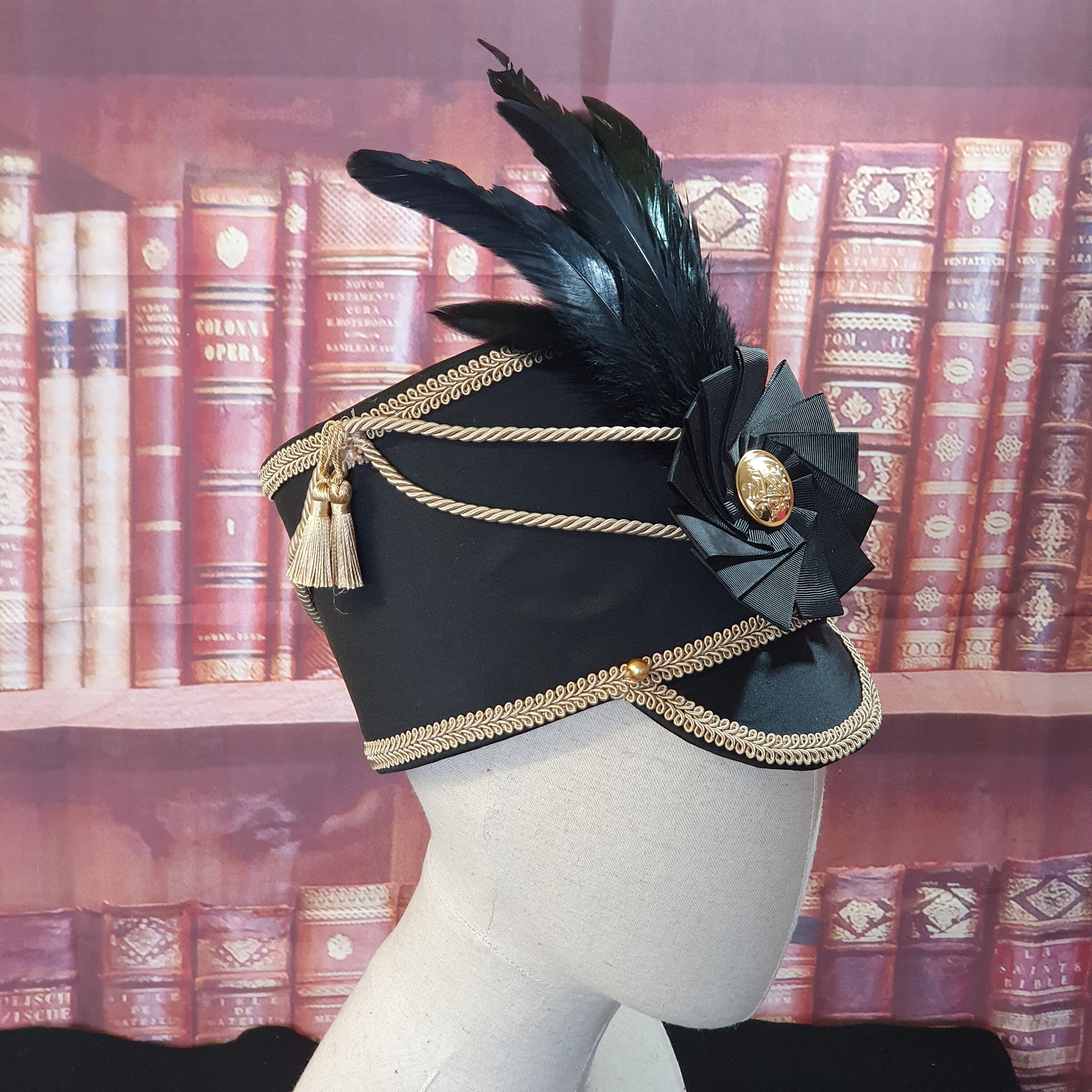 THE KITTY - Regency Style Shako Hat (many Colours Available) - Etsy