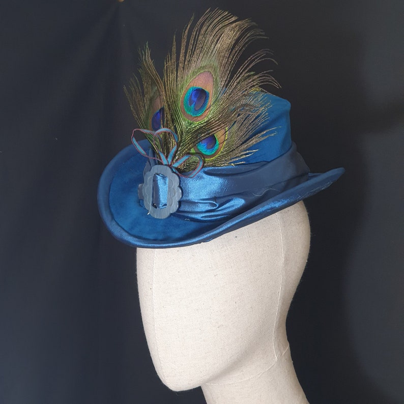 THE CLARA Victorian Bustle Era Hat many Colours and Trims - Etsy