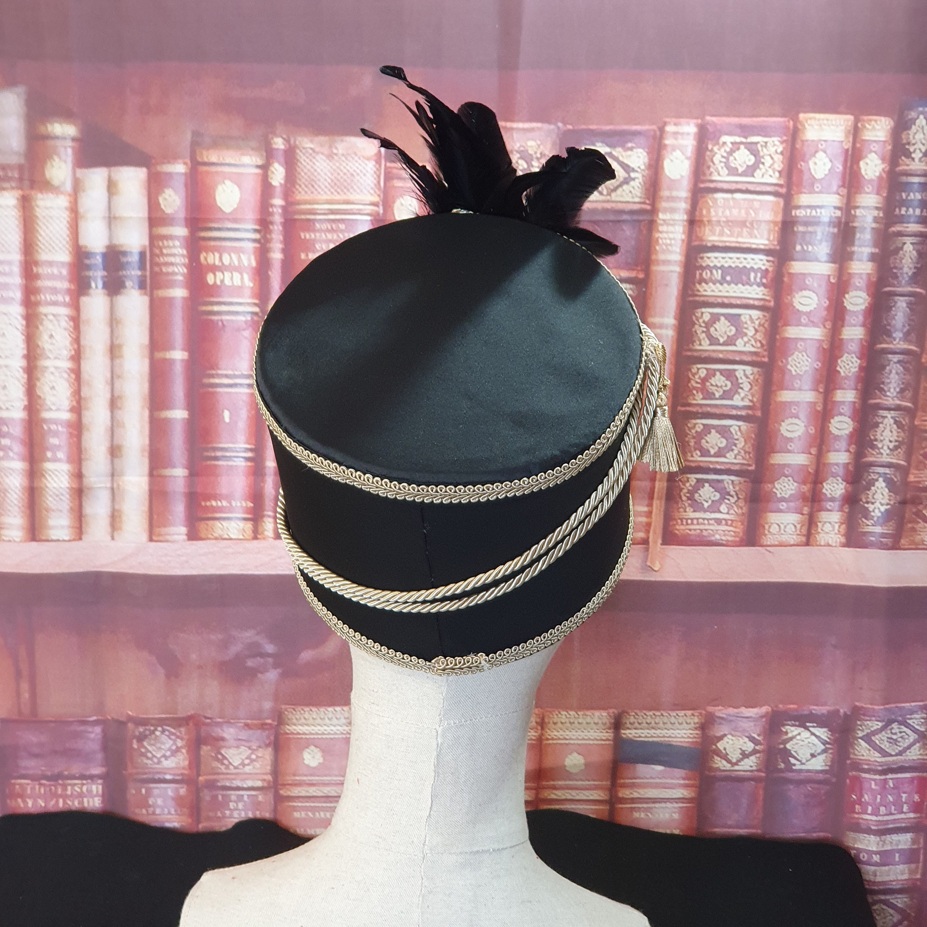 THE KITTY Regency Style Shako Hat many Colours Available | Etsy UK