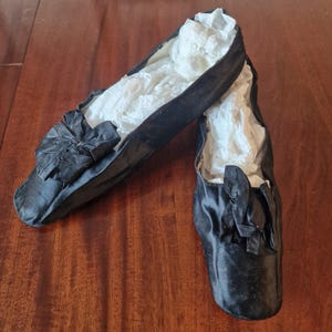 Antique REGENCY/EARLY VICTORIAN Silk Slippers *rare* - Etsy