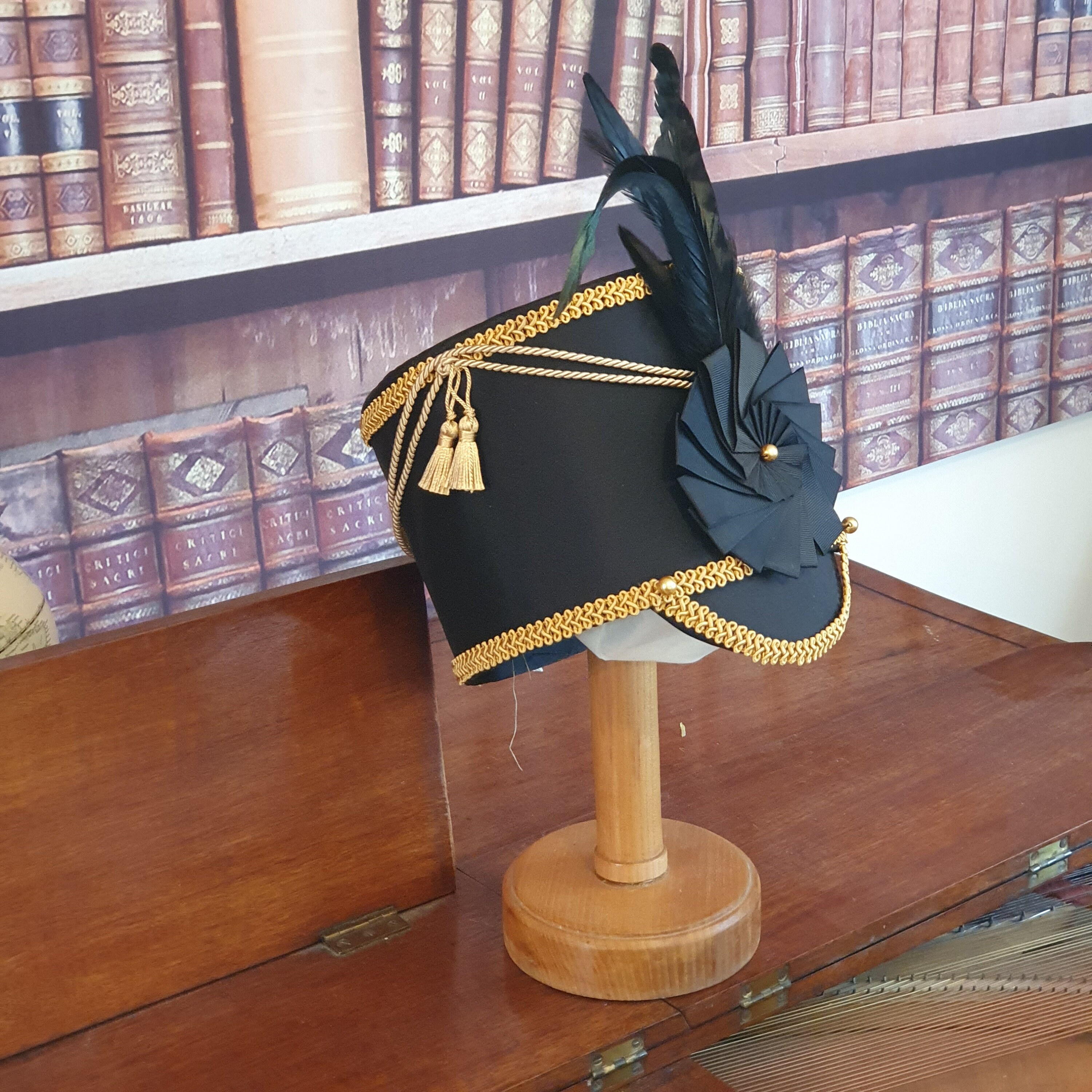 THE KITTY Regency style shako hat many colours available | Etsy