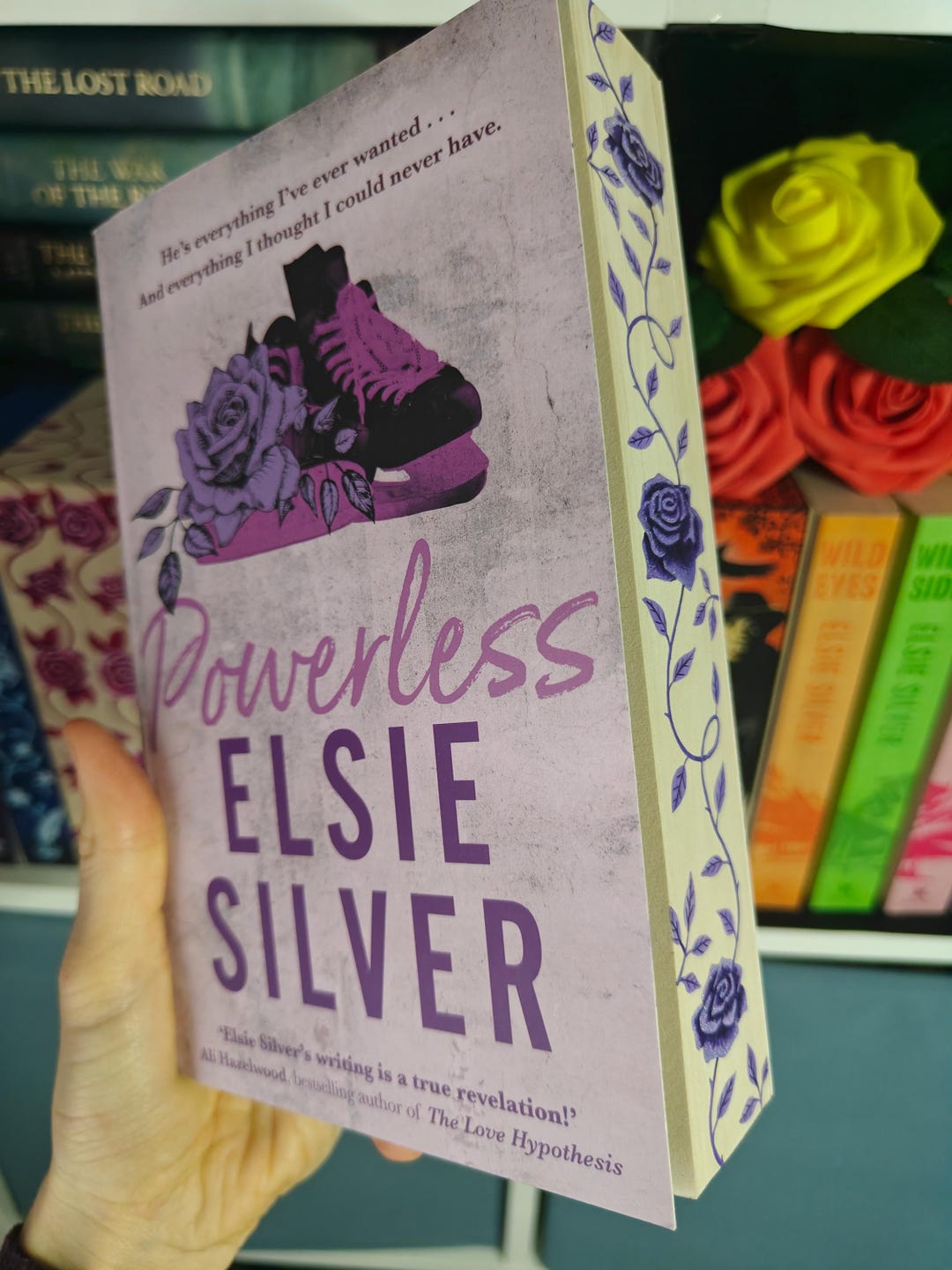 Powerless Elsie Silver Hand-painted Fore-edge Book Art - Etsy