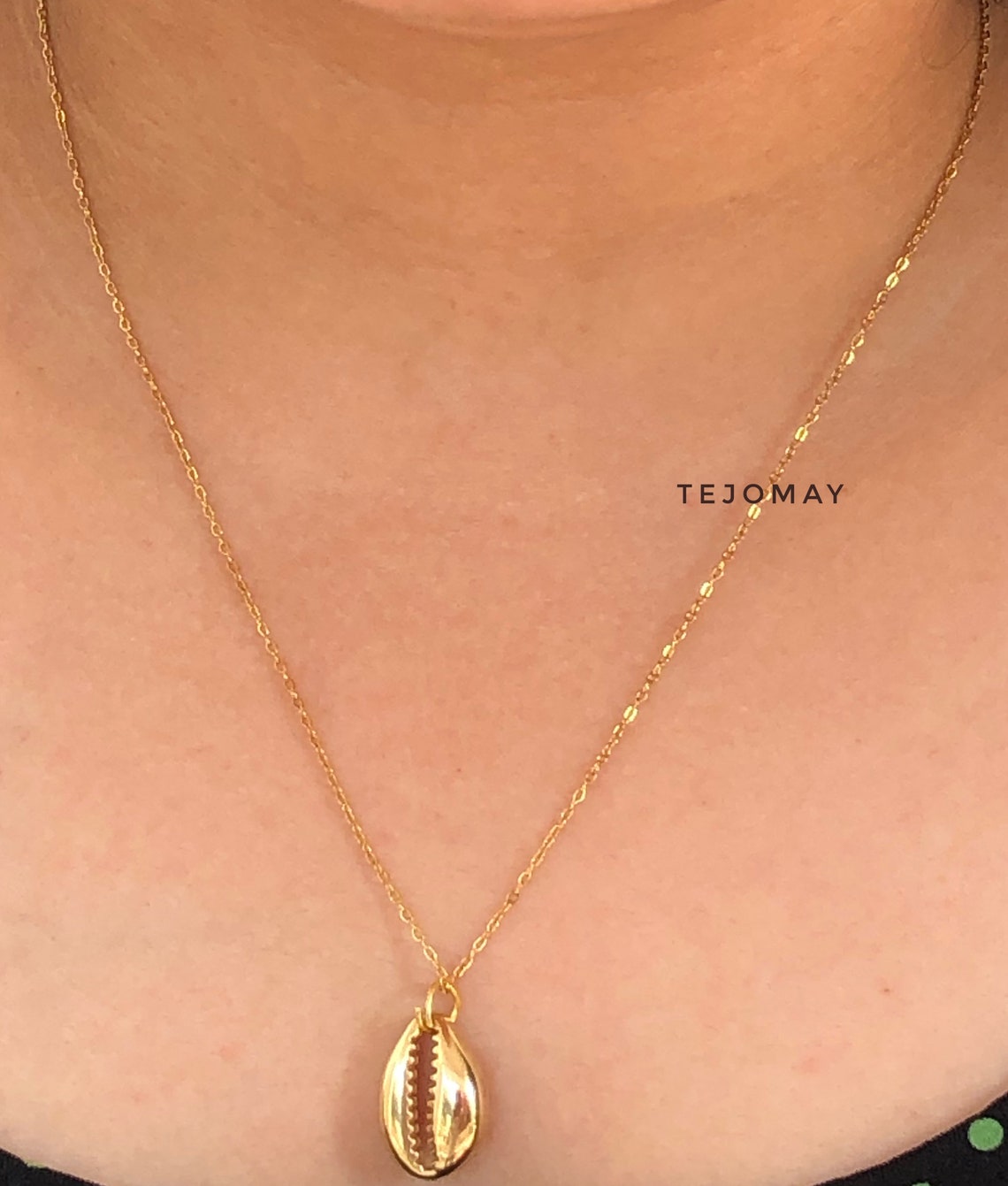 Cowrie Choker Gold Necklace, Choker Chain Gold, Cowrie Bracelet , Shell ...