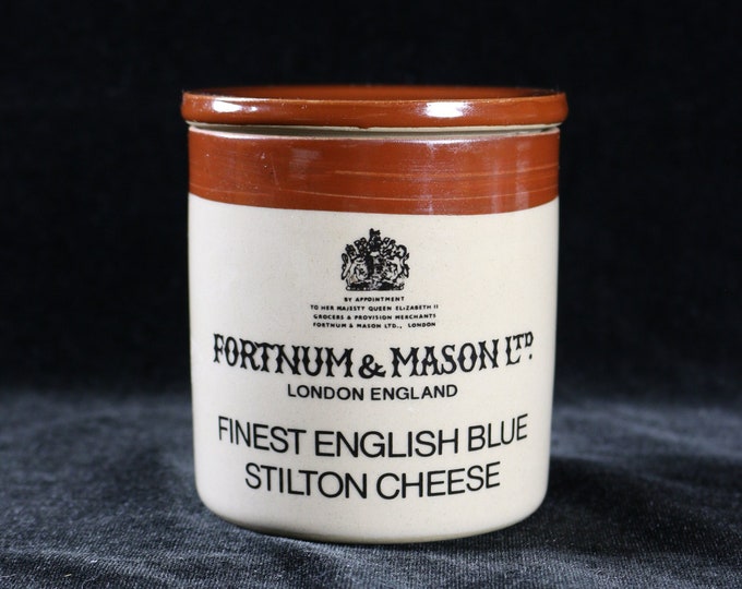 Fortnum & Mason LTD Finest English Blue Stilton Cheese Crock With Lid ...