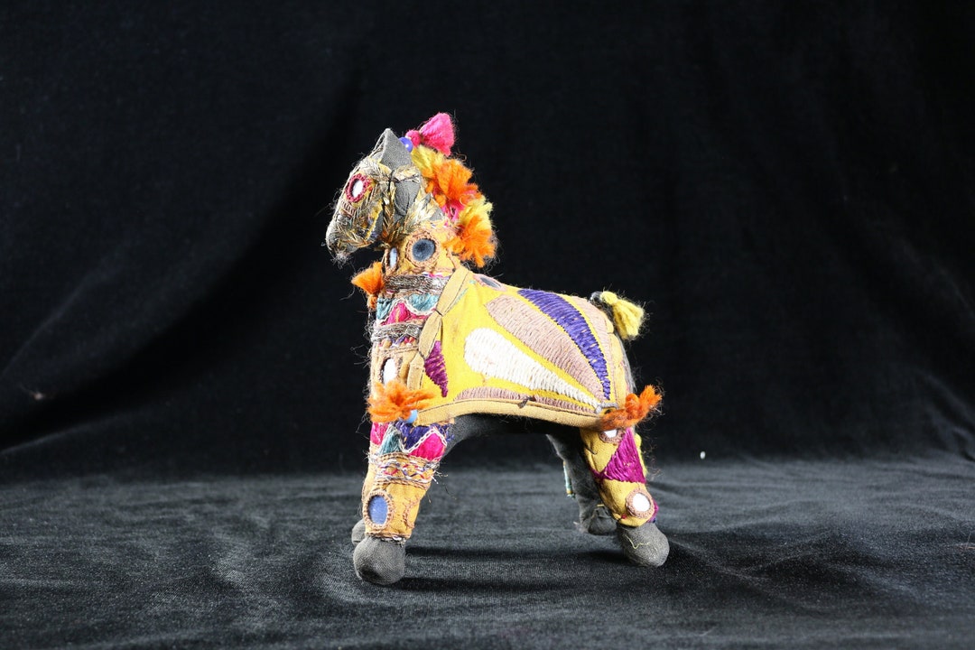 Rajasthani Fabric Horse - Indian Folk Art - Etsy