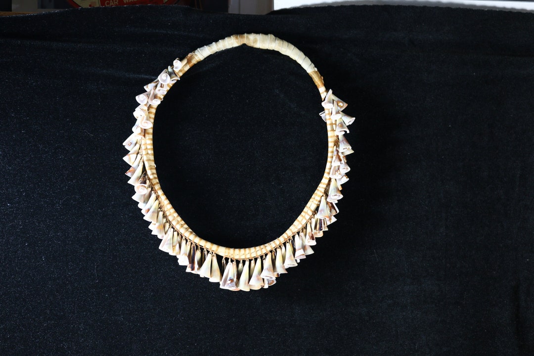 Tribal Shell Necklace, Wall Art - Etsy