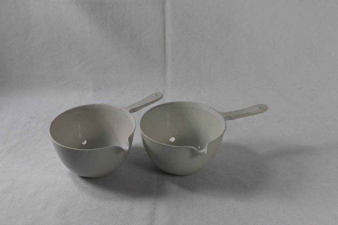 Coors Porcelain Laboratory Casserole Style Handled Evaporating Dishes ...