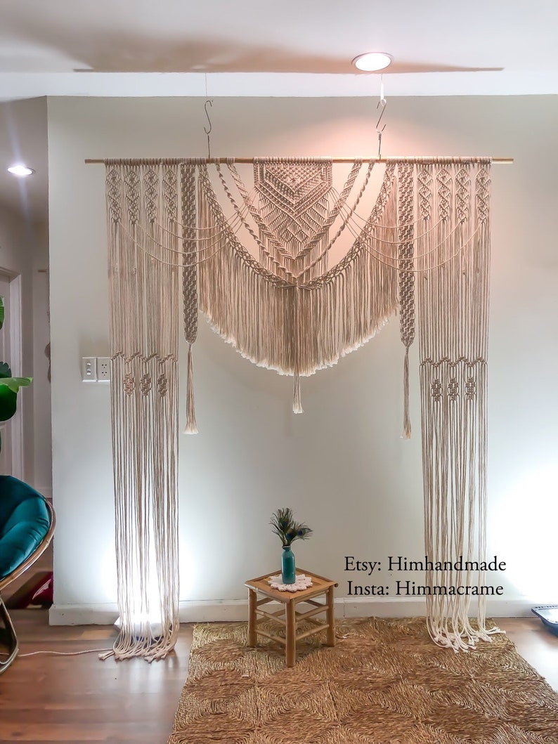Macrame Wedding Arch Boho Wedding Decor Macrame Backdrop - Etsy