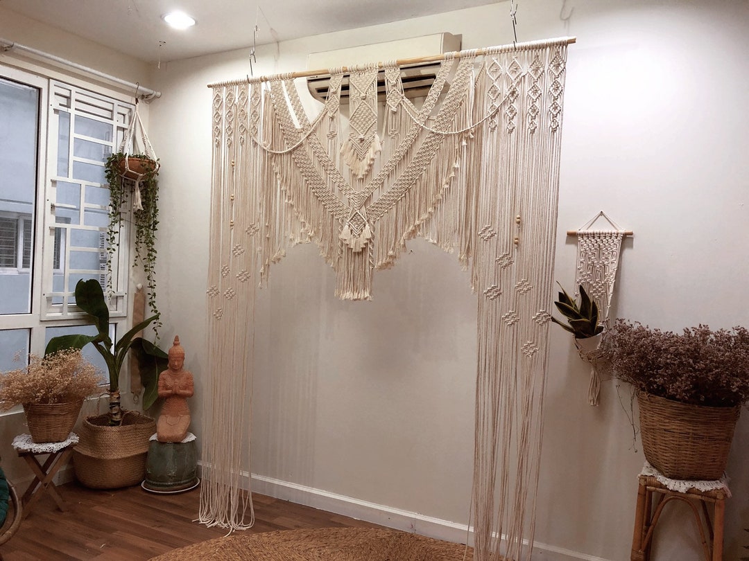Customize Your Wedding Backdrop With Our High-quality Macrame Design ...