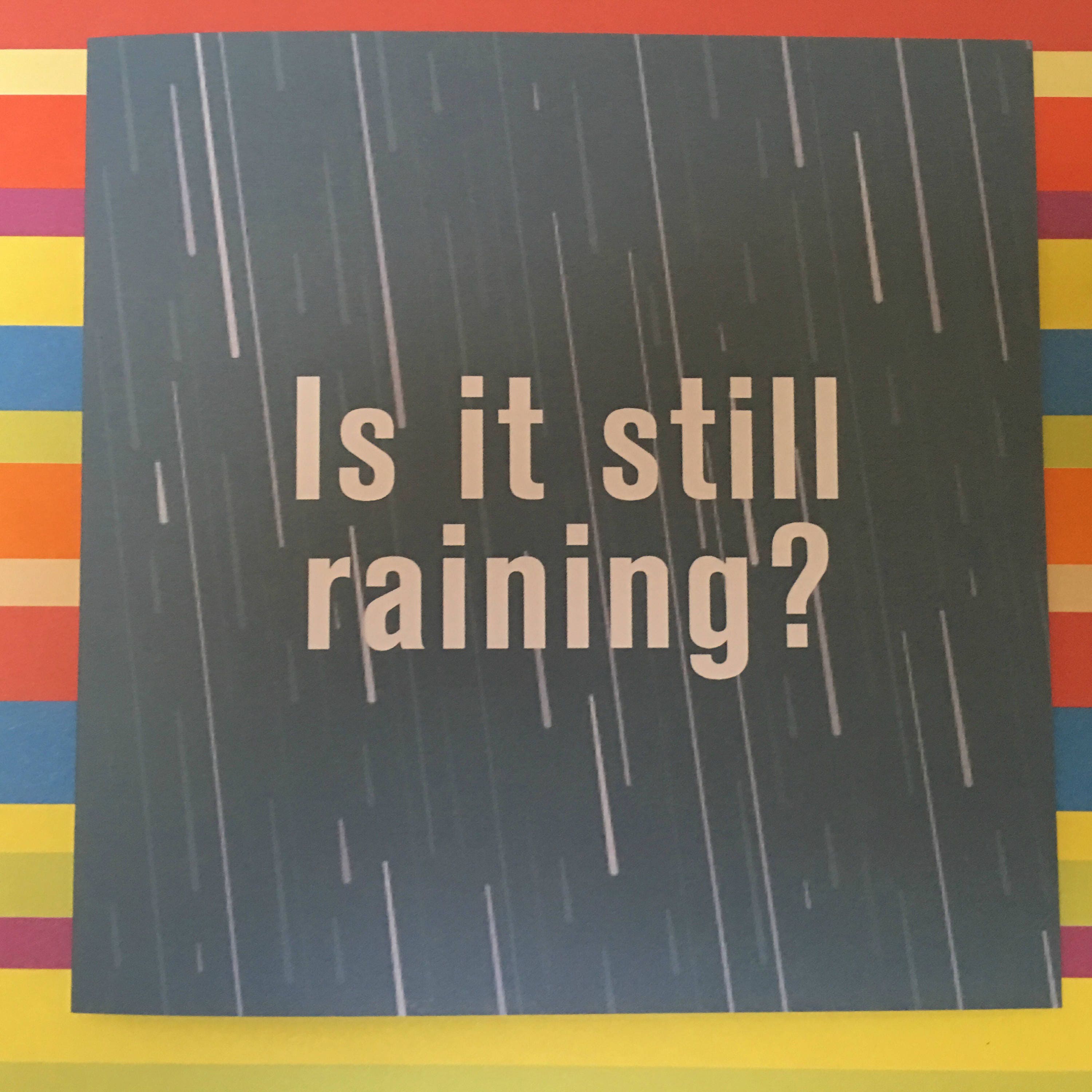 Is It Still Raining Card - Etsy