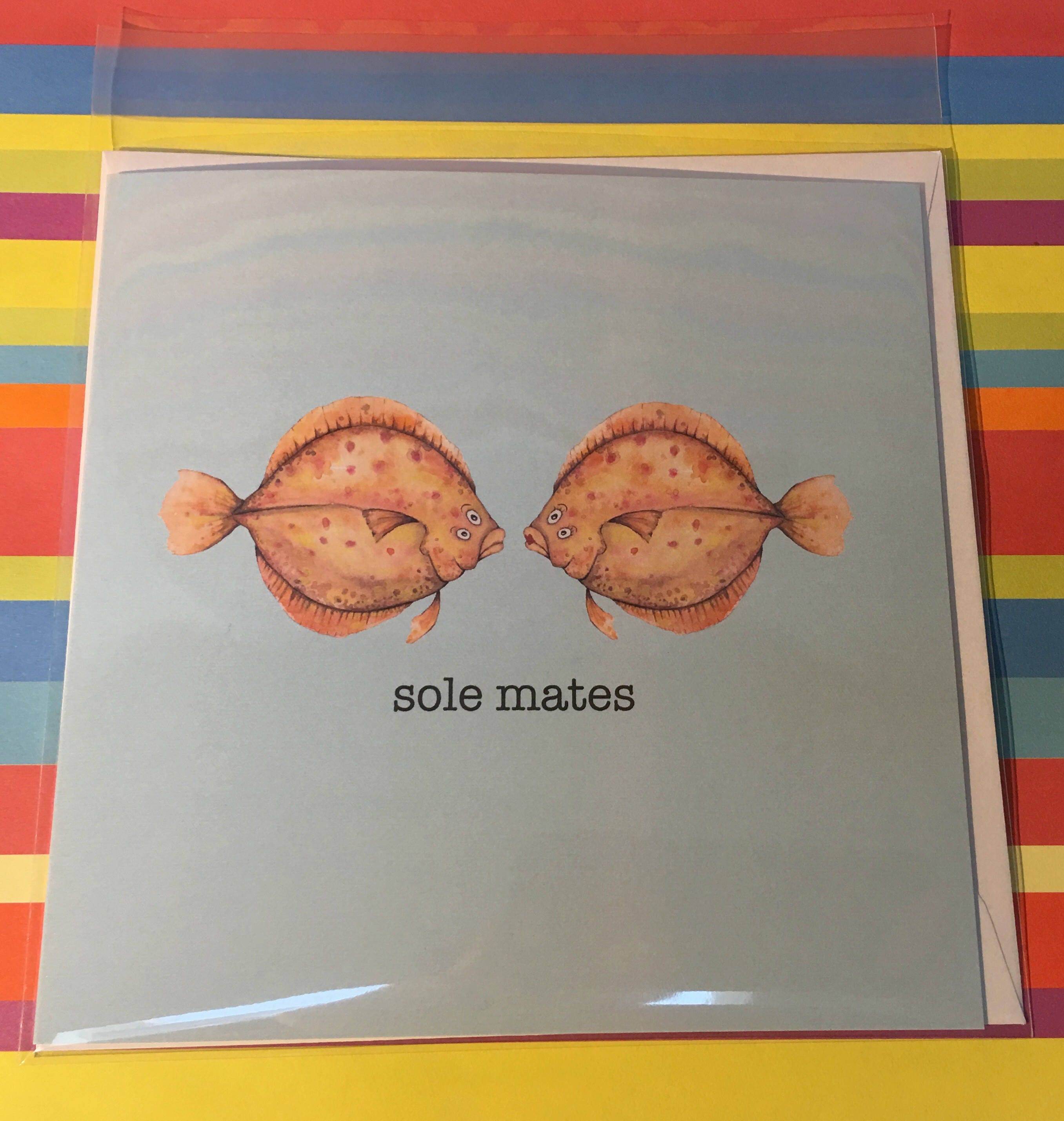 Sole Mates Card - Etsy