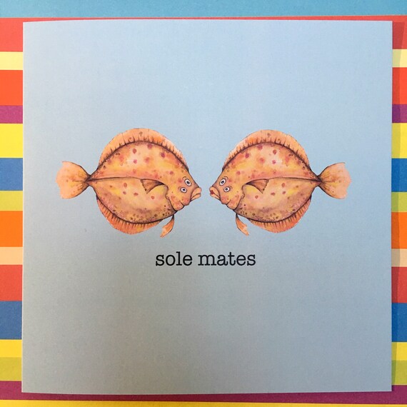 Sole Mates Card | Etsy