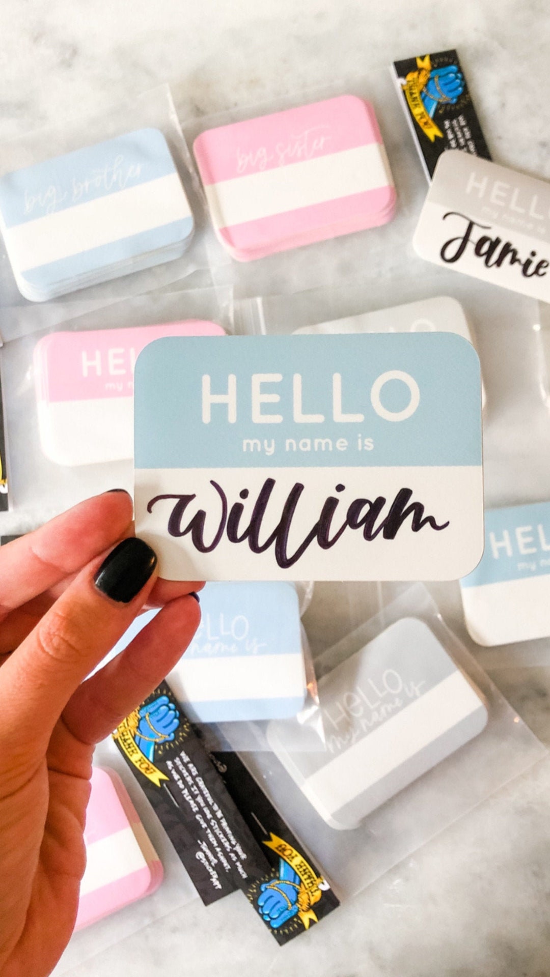 Hello My Name Is... Sticker - Etsy