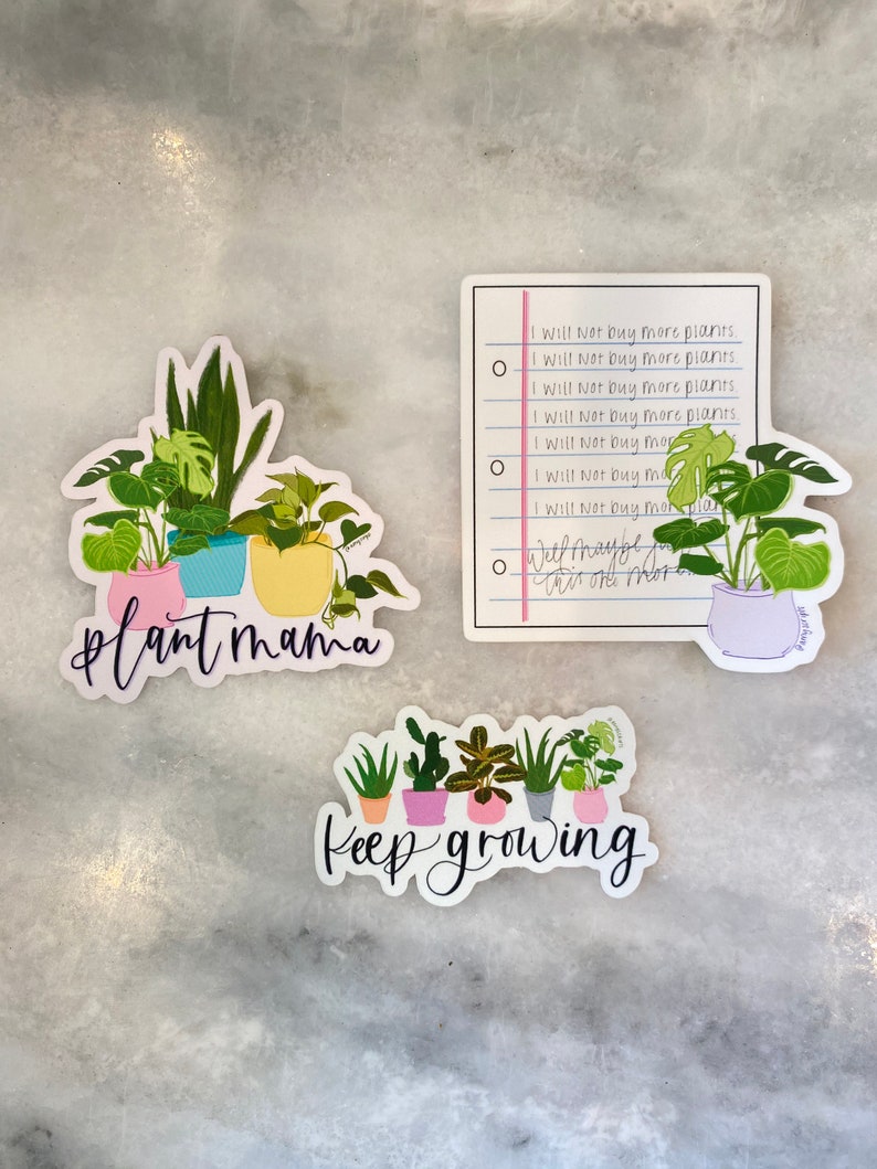 Keep Growing Sticker - Etsy