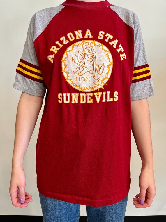 70s - 80s VINTAGE ARIZONA STATE UNIVERSITY ASU T-SHIR… - Gem