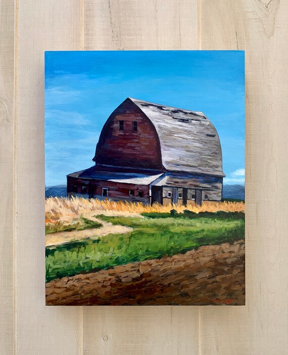 Rustic Barns Paintings