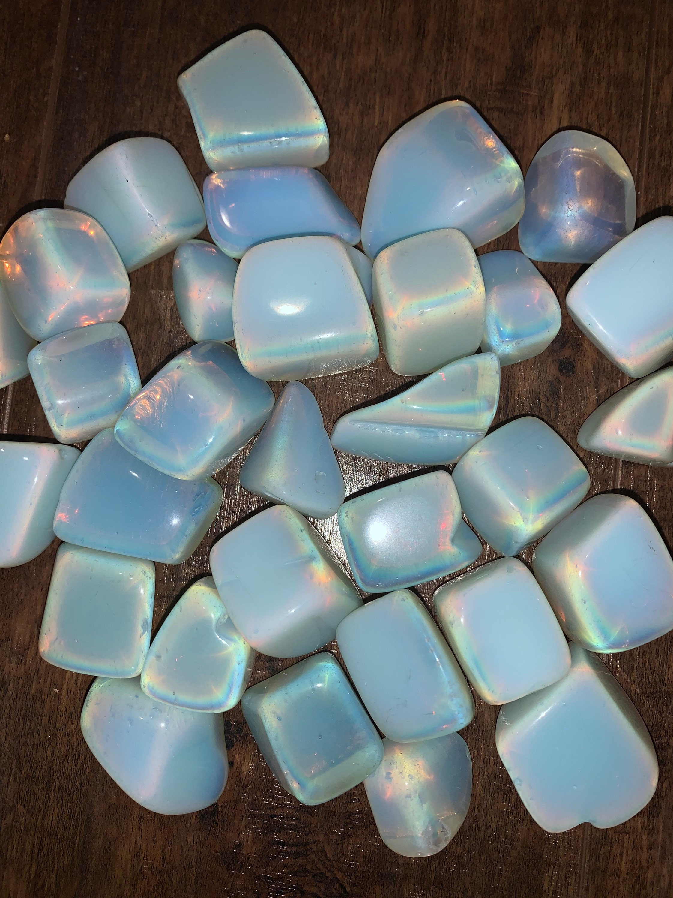Opalite Tumbled Stones Large - Etsy