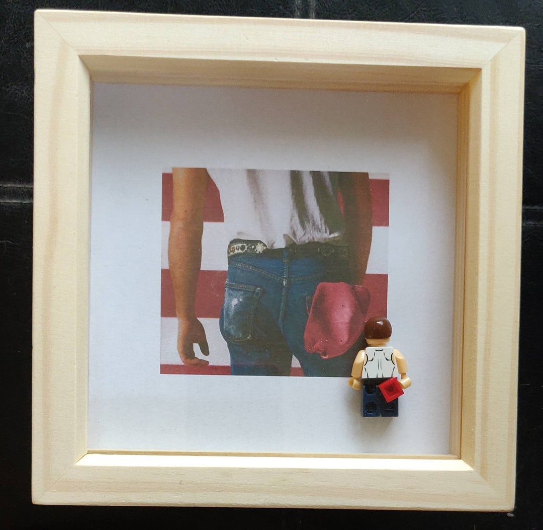 Lego Inspired Bruce Springsteen Framed Art - Etsy
