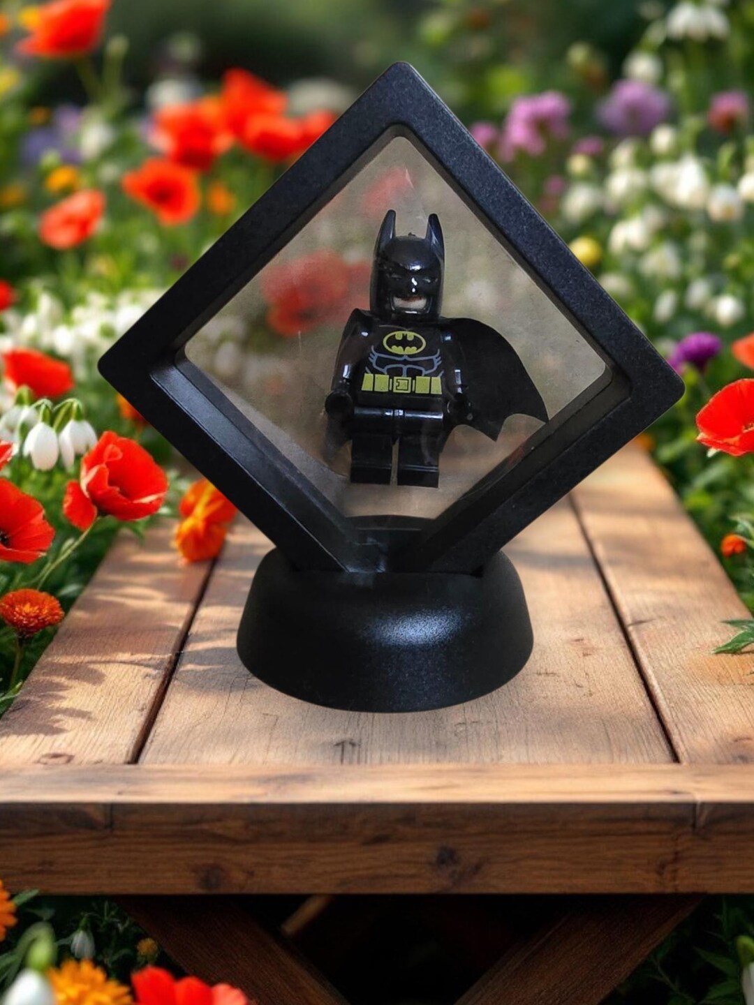 Lego Inspired Floating Batman Desk Art - Etsy