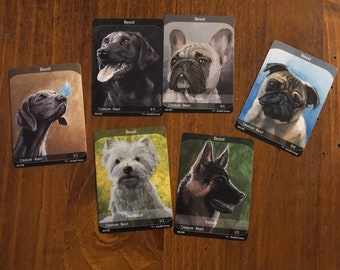 Dinosaur Beast Token Custom Altered MTG Magic the Gathering - Etsy